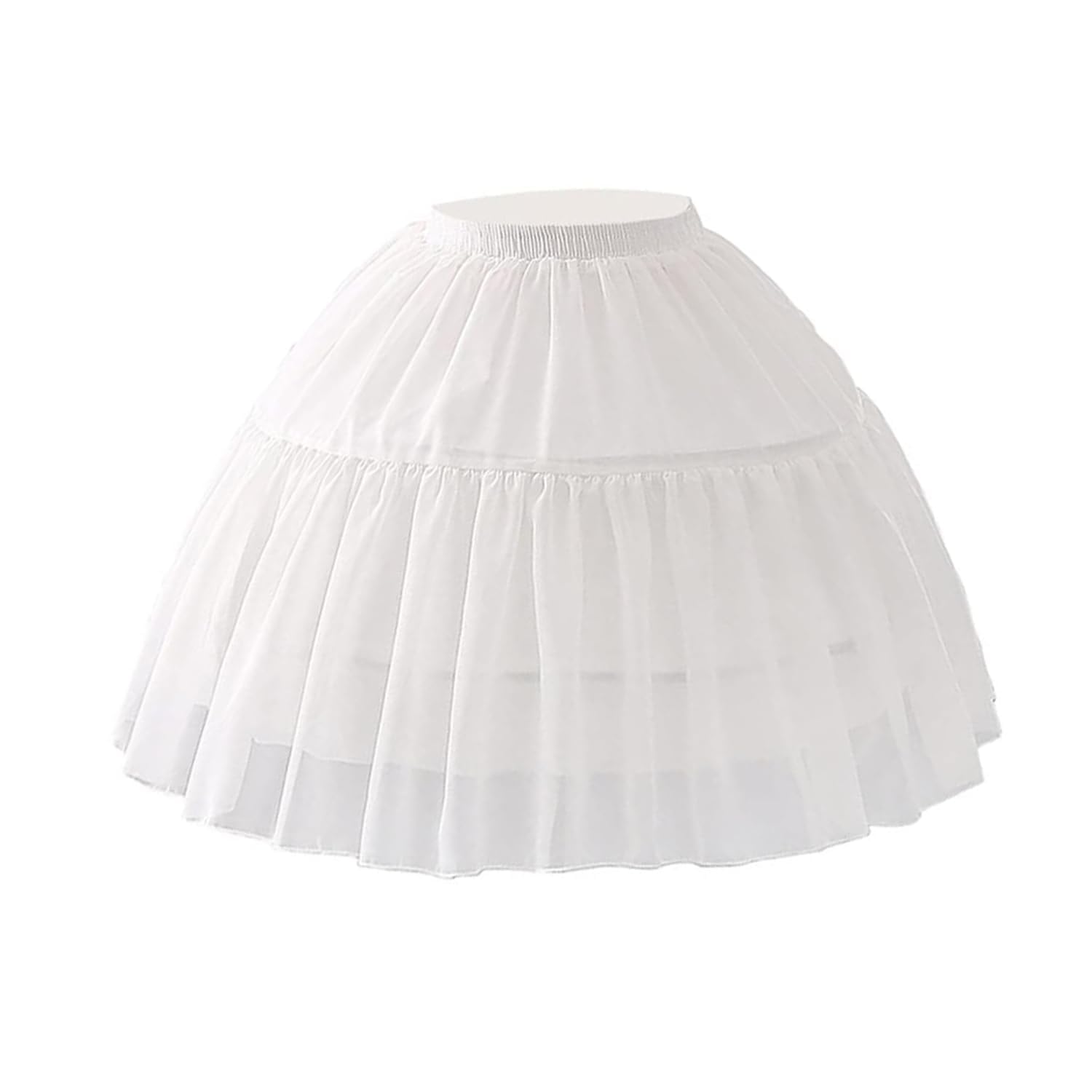 Bellyrich Lolita Petticoat 2 Hoops Short Petticoat Japanese Cosplay ...