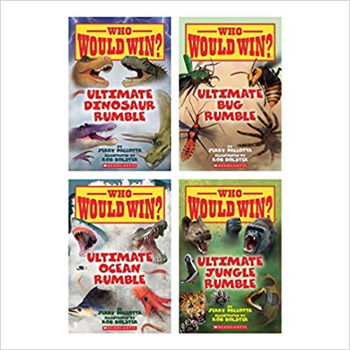 Who Would Win Books | Ultimate Rumble Pack | 4 Rumble Books | Bookmarks ...