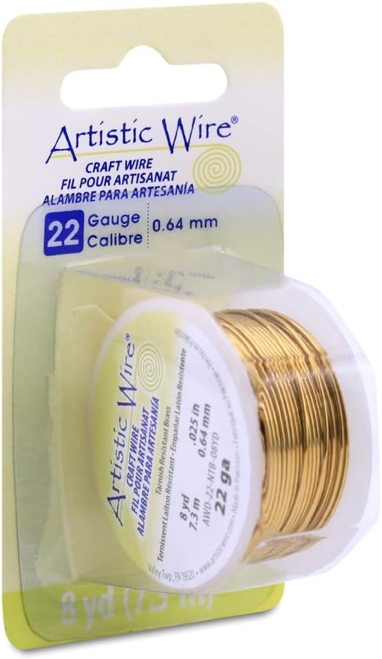 Amazon.com: Jo-Ann Fabric and Craft Stores 22 Gauge Copper Wire - 8yd ...