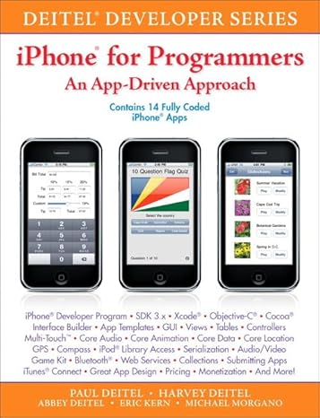 Amazon.com: Iphone for Programmers: An App-Driven Approach (Deitel Developer Series ...