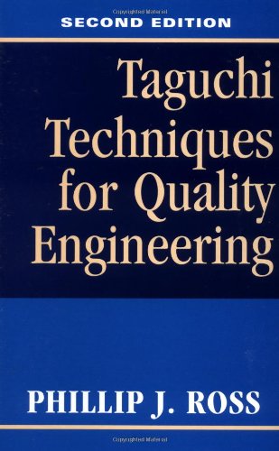 Taguchi Techniques for Quality Engineering: Ross, Phillip J ...