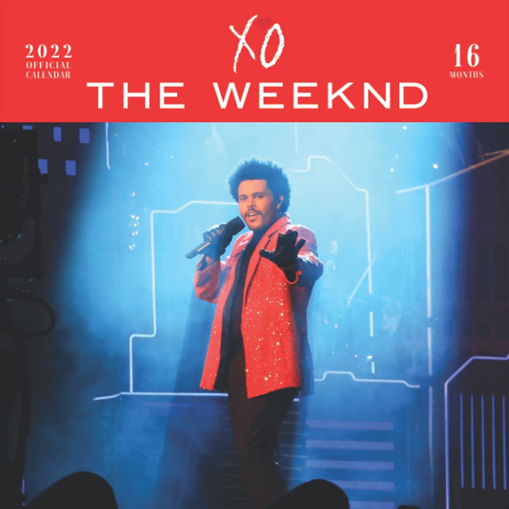 Buy 2022 The Weeknd: The Weeknd Official 2022 with Notes Section ...