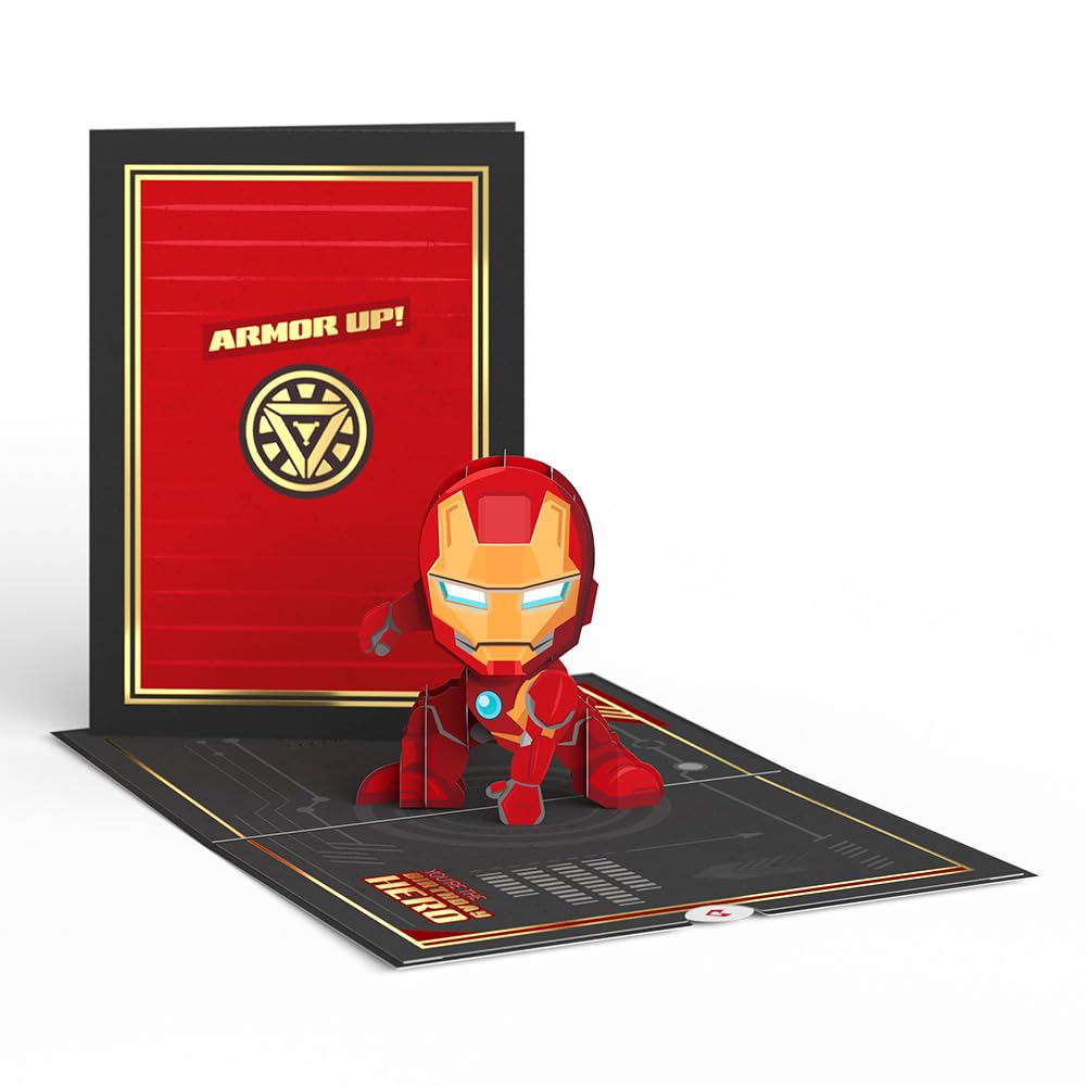Snapklik.com : Lovepop Pop-Up Marvel Card - Birthday 3D Iron Man ...