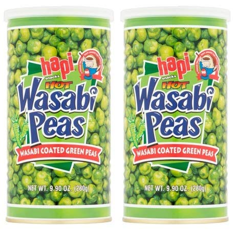 Amazon.com: Hapi Snacks Wasabi Peas, Hot, 9.9 Oz (Pack of 2) : Grocery ...