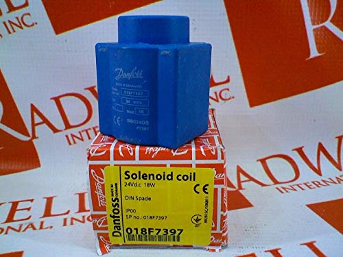 DANFOSS 018F7397 24VDC, Coil for Solenoid Valve, 18WATT: Amazon.com ...