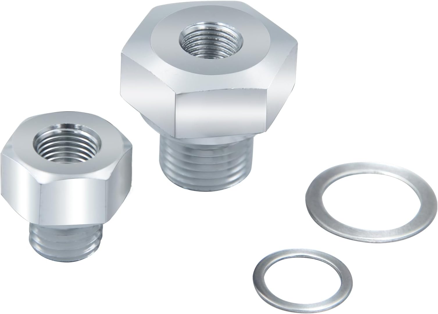 Amazon.com: KOWWONG 2Pcs LS Coolant Temp Oil Pressure Sensor Adapter ...