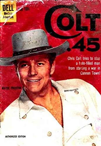 Amazon.com: Colt .45#5 VG ; Dell comic book | May 1960 Wayde Preston ...