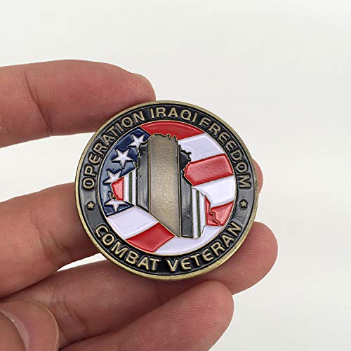 OIF Veterans Military Coin Iraqi Freedom Challenge Coin – D&J ...