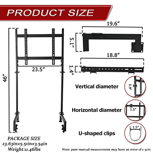 Snapklik.com : Supllueer Racing Simulator Display Bracket Monitor Stand ...