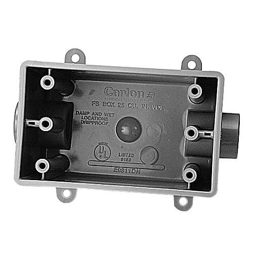 Thomas & Betts E9811EN 3/4" FDC 1-Gang WP Box D (Pack of 10): Amazon ...