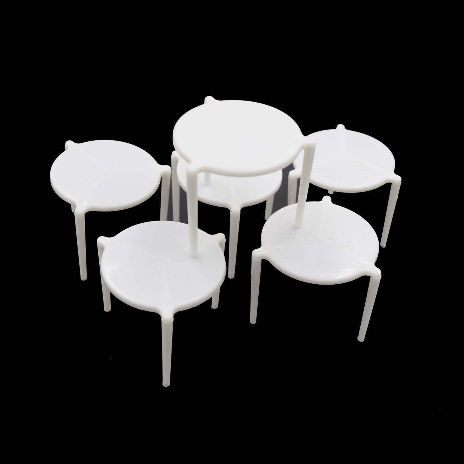 Sunrise Packaging 500 x Heavy Duty Pizza Tripod Stand - Stable Sturdy ...