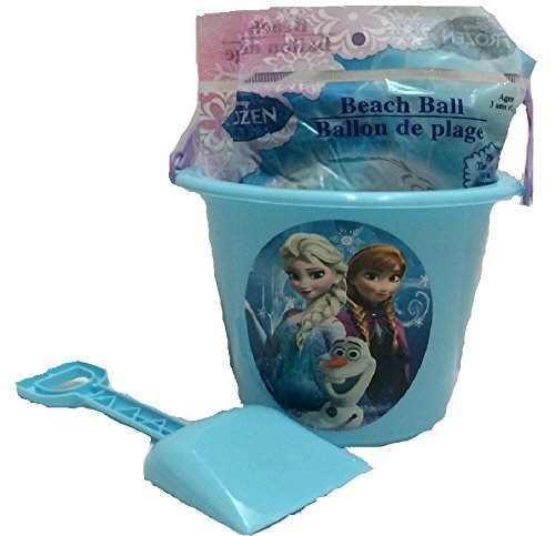 Disney Frozen Sand Bucket with Beach Ball Set : Amazon.in: Toys & Games