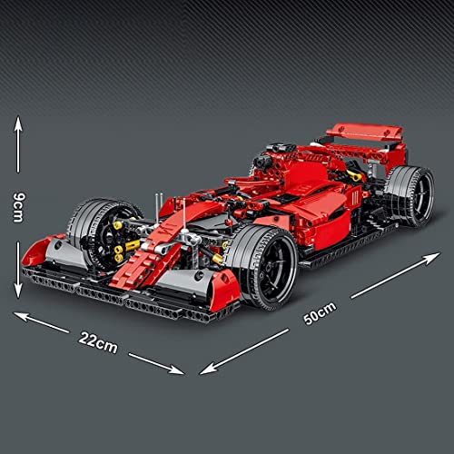Technic Formula F1 Car Model, Technik Sports Car Model Kit, 1099Pcs 1: ...
