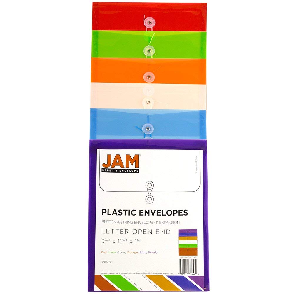 Snapklik.com : JAM PAPER Plastic Envelopes
