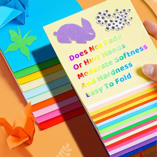 Snapklik.com : Origami Paper, Dark Green Solid Color Origami Paper Kit ...