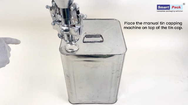 Watch Manual Metal Tin Cap Capping or Sealing Machine on Amazon Live