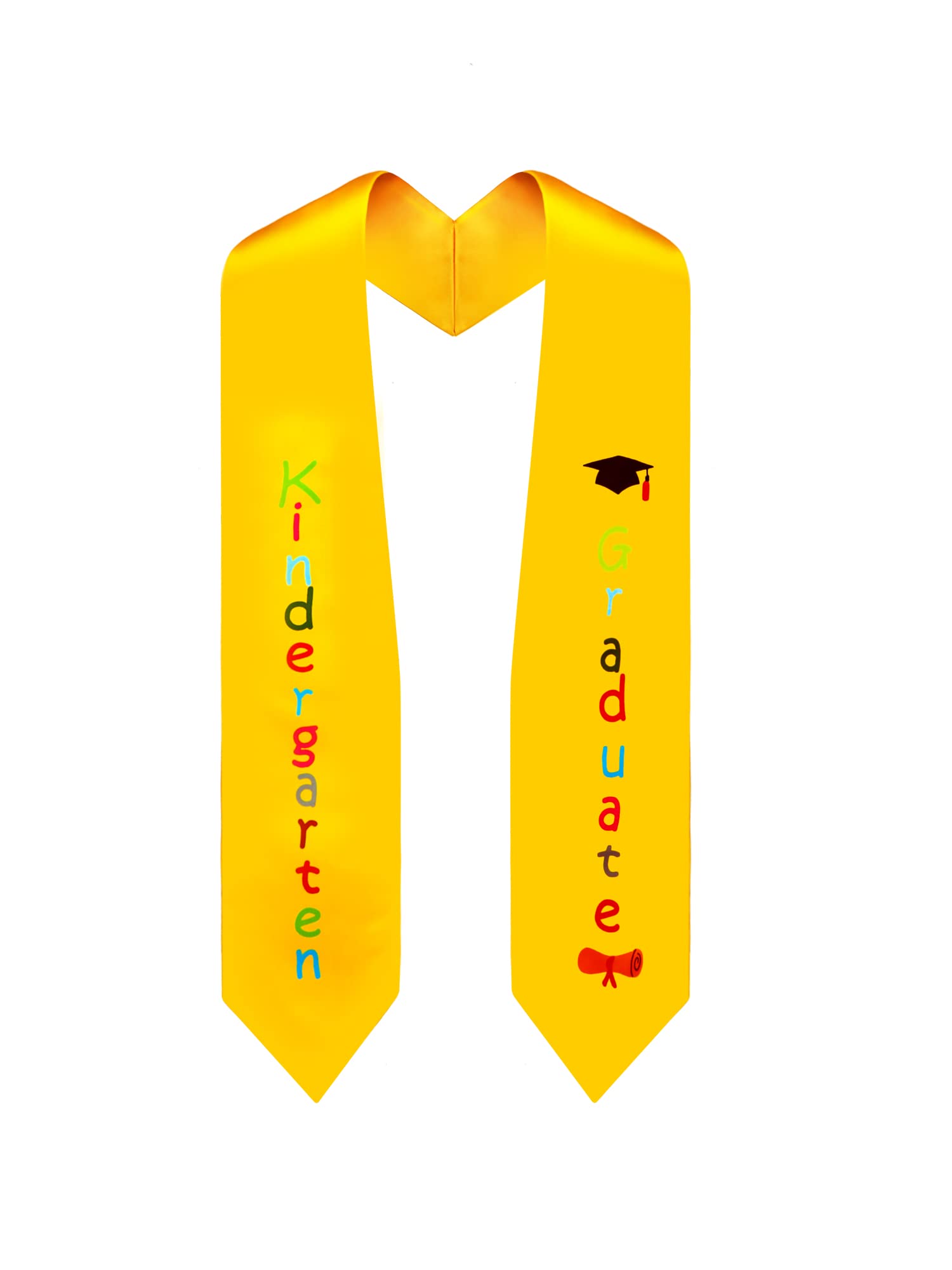 Buy Jeere Kids Graduation Stole Preschool Kindergarten Graduate Printed ...