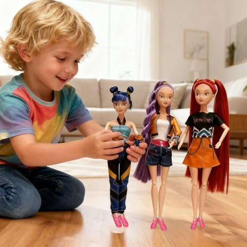 K-Pop D-Demon H-Hunters Dolls, K-Pop D-Demon H-Hunters Toys Dolls for ...