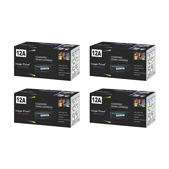 Image Print 12A for HP Q2612A Toner Cartridge Compatible for HP ...