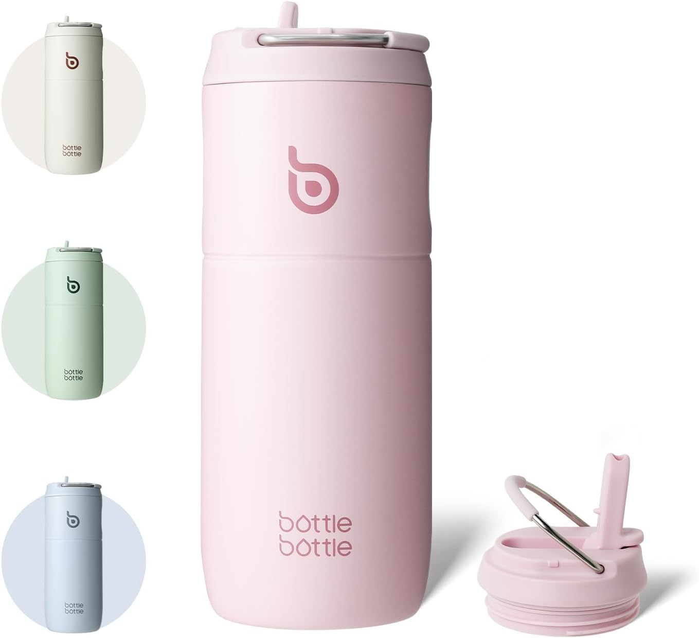 BOTTLE BOTTLE Insulated 500ML Stainless Steel Sports Drink Flask with ...