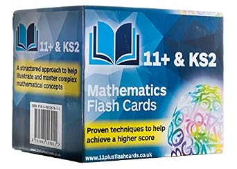11+ & KS2: Mathematics Flash Cards : Amazon.com.mx: Libros