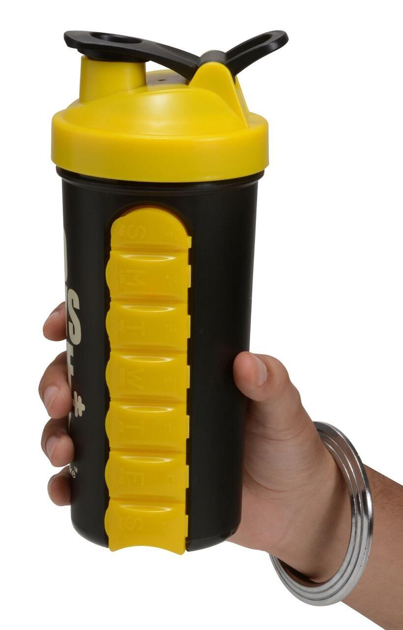 Buy ishake Tabster Protein Shaker - Black Body, Red Cap Online at Low ...