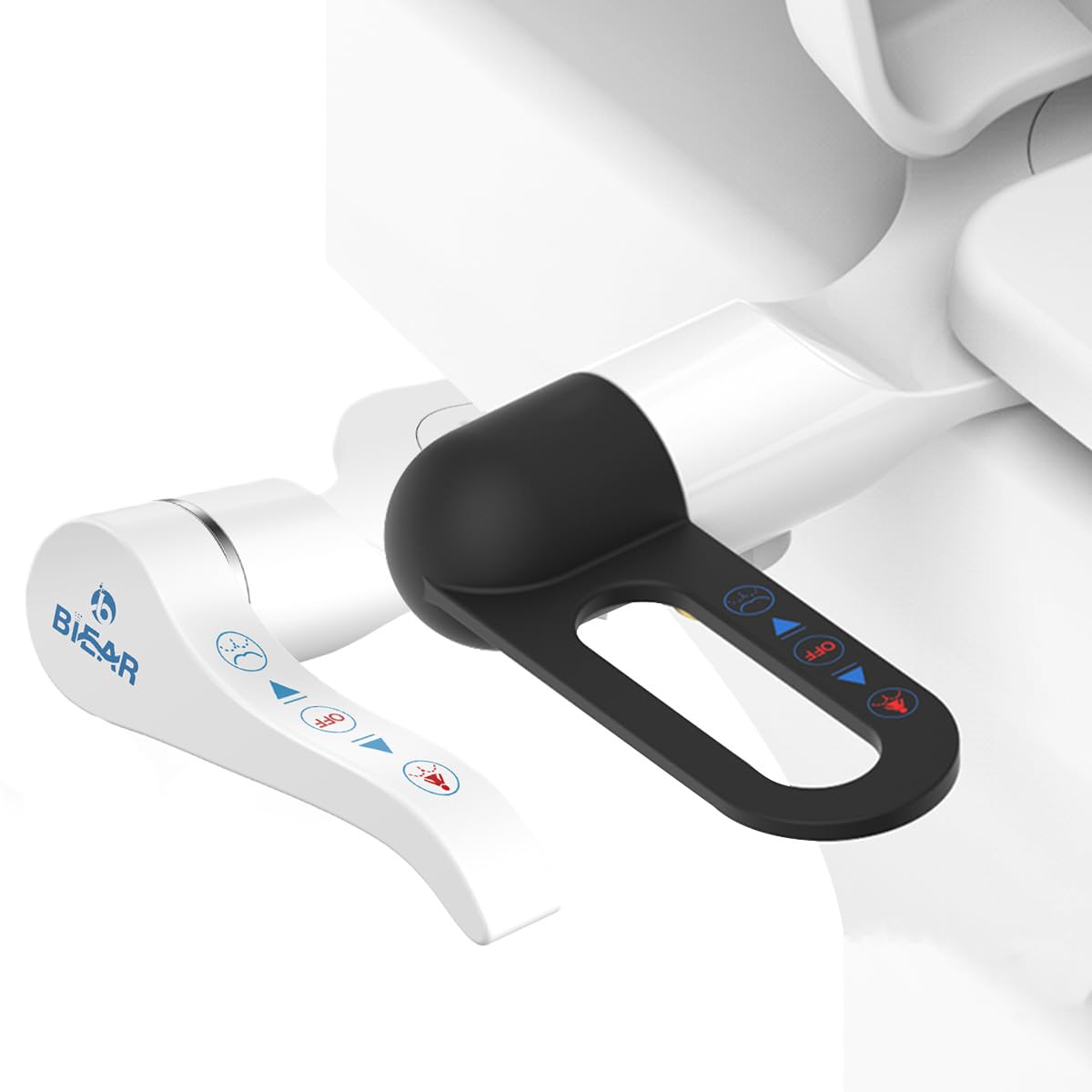 2 Pack Slim Bidet Toilet Seat Attachment for Toilet Non Electric Fresh ...