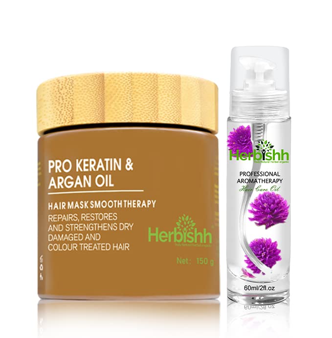 Amazon.com: Herbishh H2 Combo (Condition + Hair Growth) Pro Keratin ...