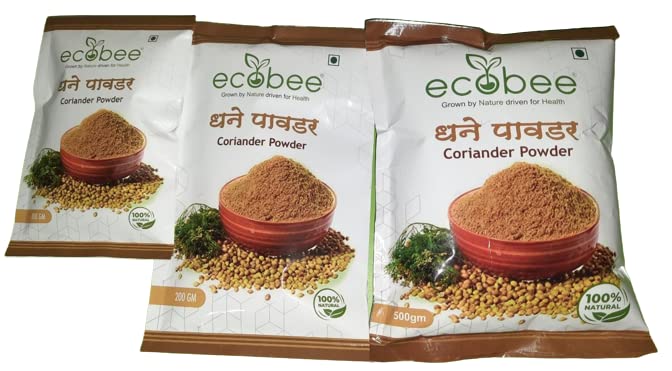 Ecobee Handpowdered Coriander Powder, All packaging- 200 Gms : Amazon ...