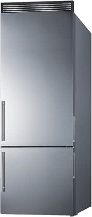 Amazon.com: Summit FFBF279SSXH72 28” Inch Wide Freezer Refrigerator, 14 ...