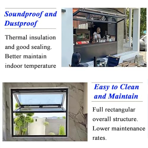Locking Concession Window Aluminum Concession Window With Lock - 24x28 ...