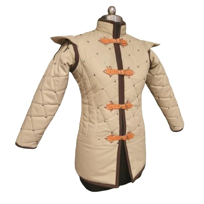 Amazon.com: medieval gambeshion, Gambeson armor; Thick padded gambeson ...