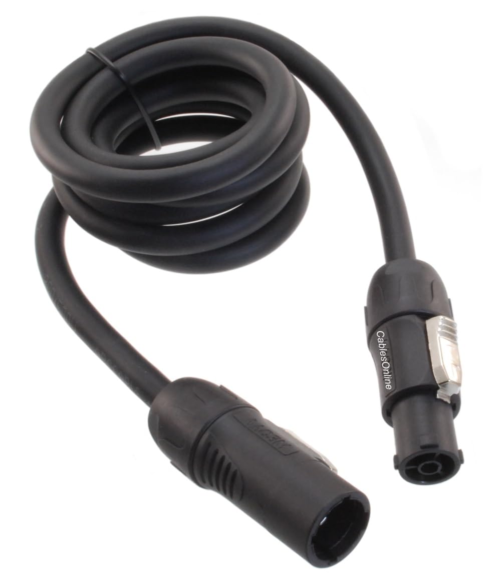 Amazon.com: CablesOnline, 6ft 14AWG Stage Lighting Fixture Male to ...