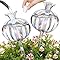 Amazon.com: NiHome Large Plant Watering Globes 2-Pack, Iridescent Glass Cactus Self Watering ...