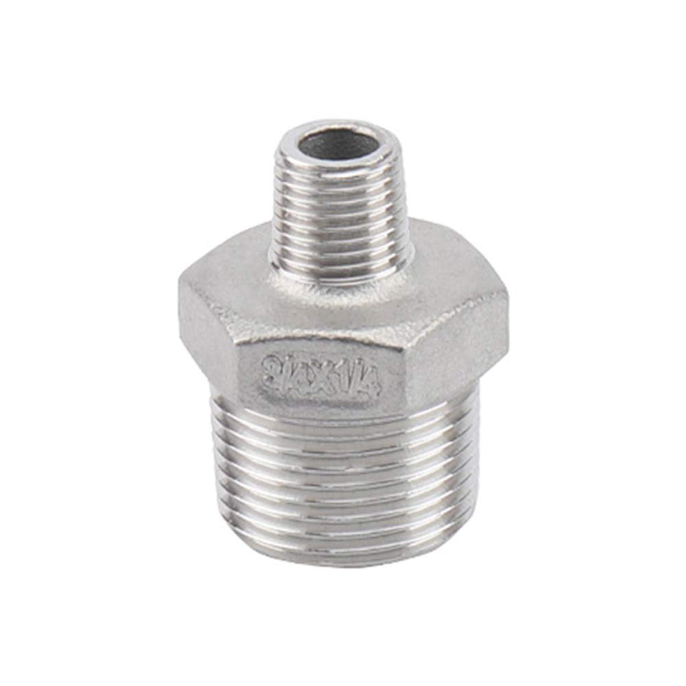 Amazon.com: Feelers Reducing Hex Nipple, 304 Stainless Steel 3/4"x 1/4 ...
