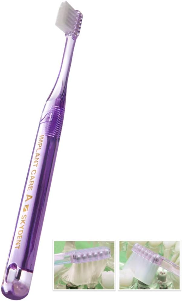 Amazon.com: Sky Implant Care Toothbrush [6 Pack] Super Soft Post ...
