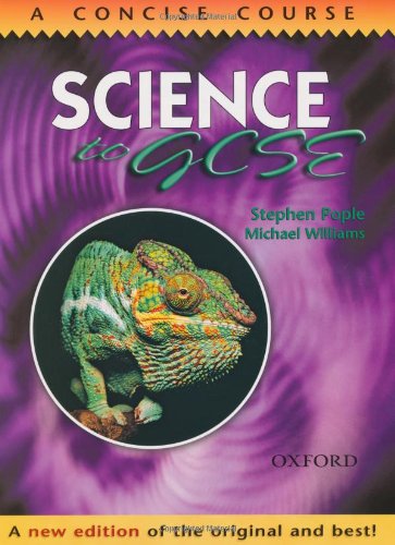 Science to GCSE: Stephen Pople; Michael Williams, Michael Williams ...