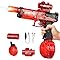 Amazon.com: Flame Light Fully Automatic Water Gun, 28-32 FT Range Powerful Classic Water Squirt ...