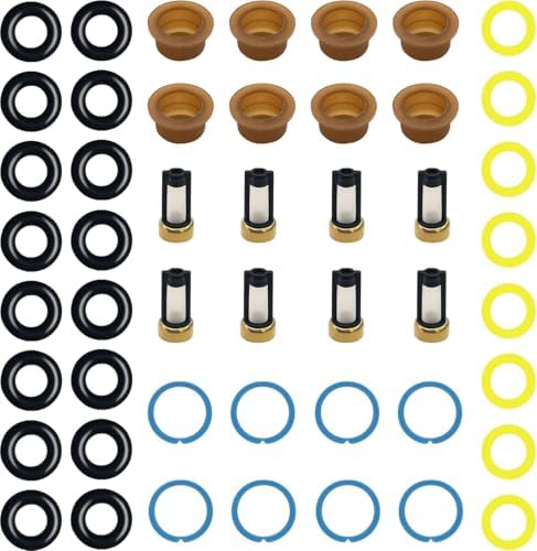 Amazon.com: JA&MIU 48PCS Fuel Injector Seal Kits, Universal Repair Set ...