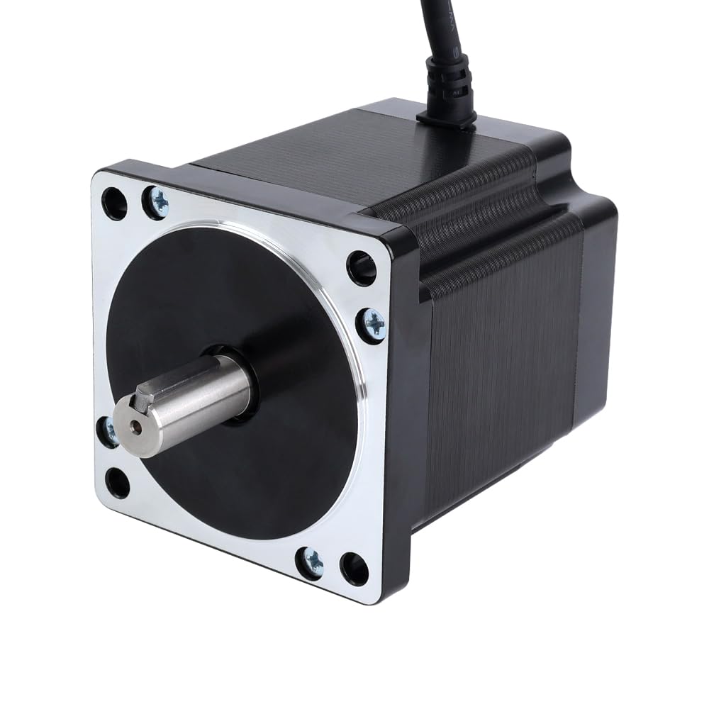 Amazon.com: STEPPERONLINE Nema 34 Stepper Motor 8.0Nm(1132.89oz.in) 6 ...