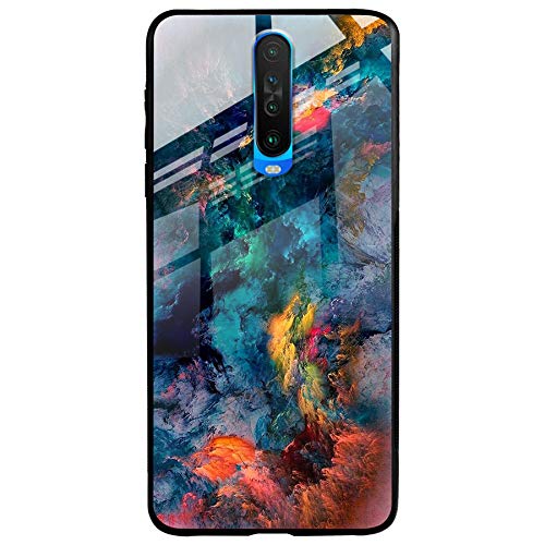 Casolite Slim Designer Glass Series for Poco X2 Back Cover, Customised ...