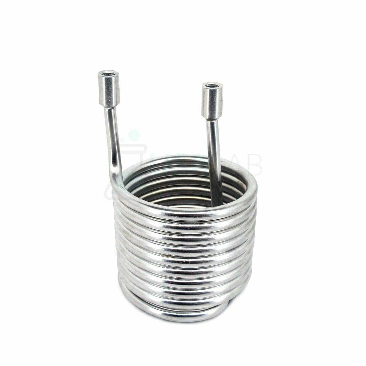 Stainless Steel 304 Condensing Coil - 6" x 6" x 10" - 1/4" FNPT ...