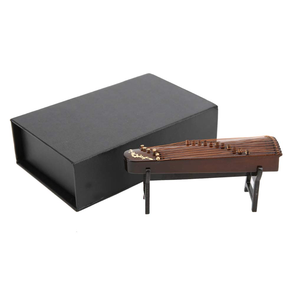 Buy Musical Instrument Model, Shiny Miniature Chinese Zither Model for ...