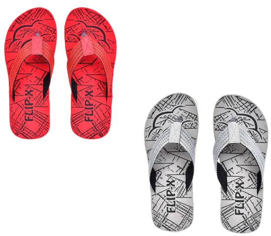 Buy LEACO Men's Comfort Flipflop Combo - Set of 2 by FLIP X | Premium ...