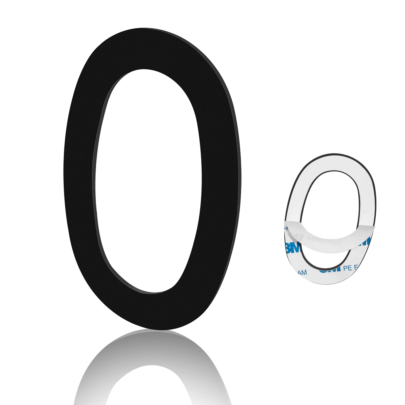 Amazon.com: 3 Inch Mailbox Number, Stainless Steel Matte Black Modern ...