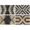 Amazon.com: GICHUGI Retro Western Placemats Set of 4, Western Table ...