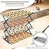 Amazon.com: 2/3/4-Tier collapsible cooling rack for baking,Folding Cooling Grid,Adjustable ...