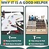 Amazon.com: OPHIR Wooden Paint Rack Organizer, Miniature Paint Holder with 104 Holes of 2 Sizes ...