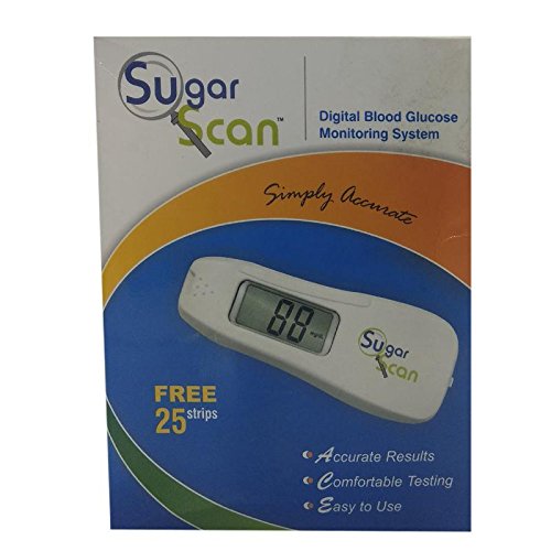 Sugar Scan Digital Blood Glucose Monitoring System : Amazon.in: Health ...