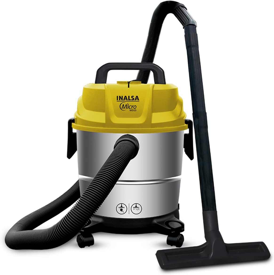 Inalsa Micro WD15 Wet & Dry Vacuum Cleaner User Manual